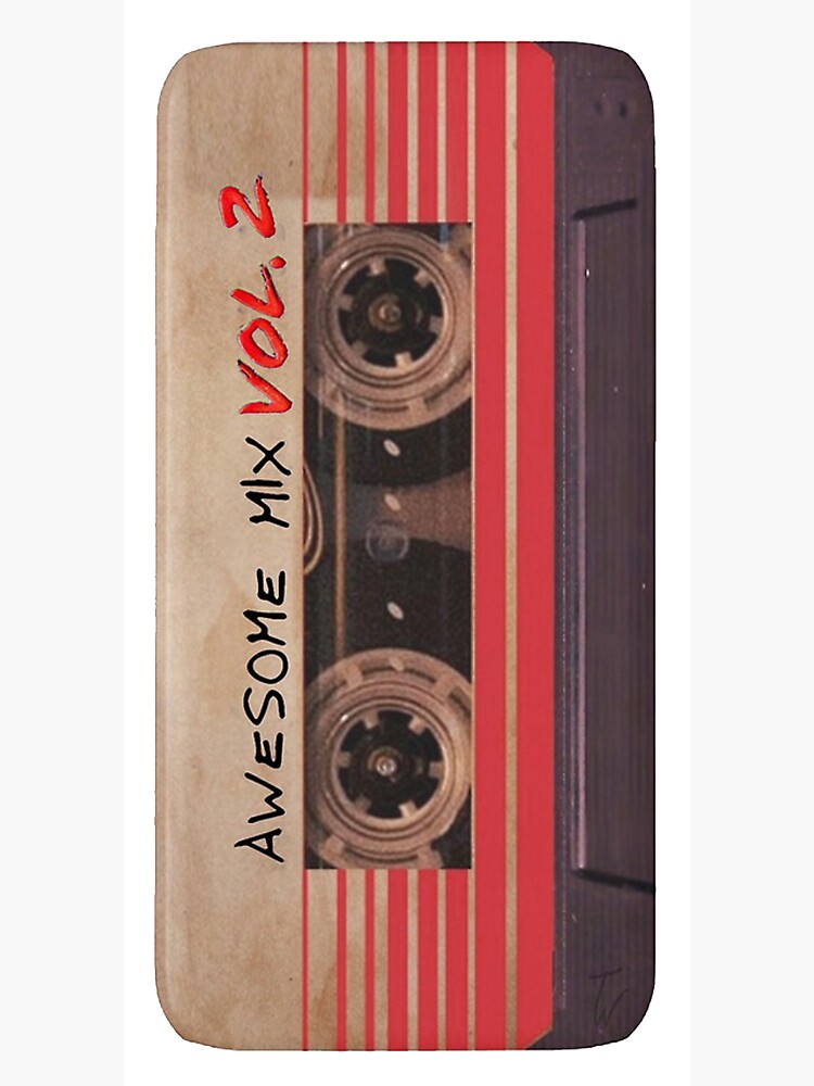 "Awesome Mix vol.2" Sticker for Sale by Tomotheee | Redbubble