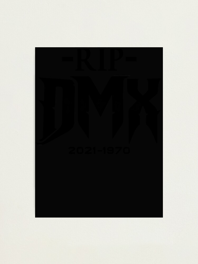 Lámina fotográfica «rip dmx-rip dmx 2021-rip dmx rapero-descansa en paz ...