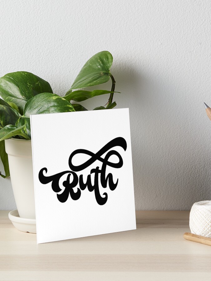 "Ruth Name, Ruth Calligraphy, Gift for Ruth, Custom Gift Ruth ...