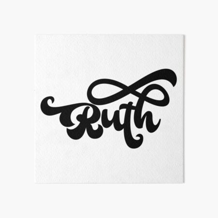 "Ruth Name, Ruth Calligraphy, Gift for Ruth, Custom Gift Ruth ...