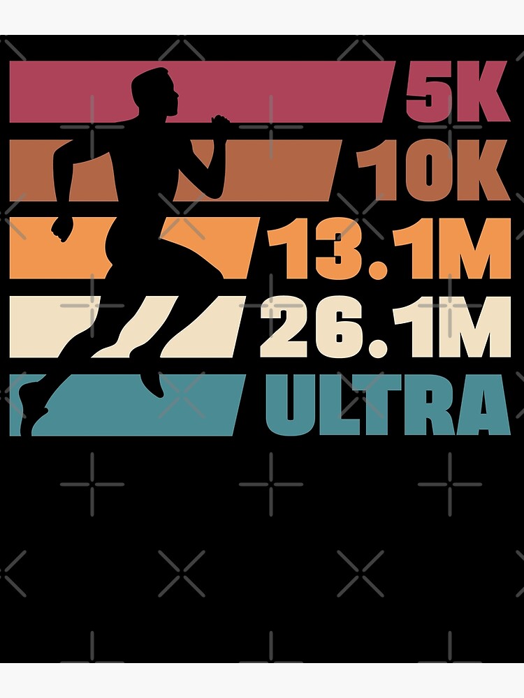 "Ultramarathon Marathoner Marathon Running Distances" Poster for Sale ...