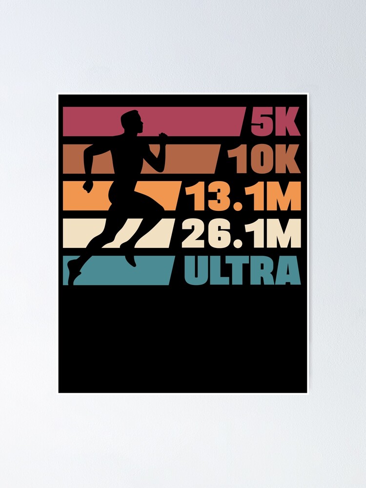 "Ultramarathon Marathoner Marathon Running Distances" Poster for Sale ...