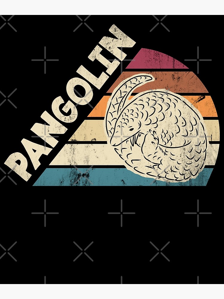 "Scaly Anteater Pangolins Pangolin" Poster for Sale by ShopTheStyle ...