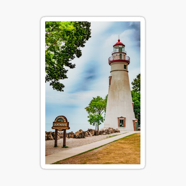 "Ohio's Marblehead Lighthouse State Park - Marblehead, Ohio" Sticker ...
