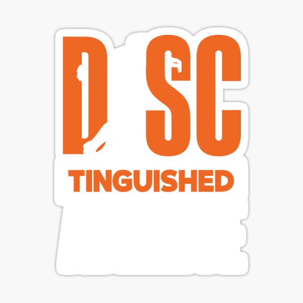 "Discus Throwing Discus Throw Track and Field Disctinguished" Sticker ...