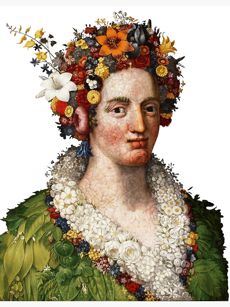 "Giuseppe Arcimboldo - Flora" Canvas Print for Sale by elinaarbidane ...