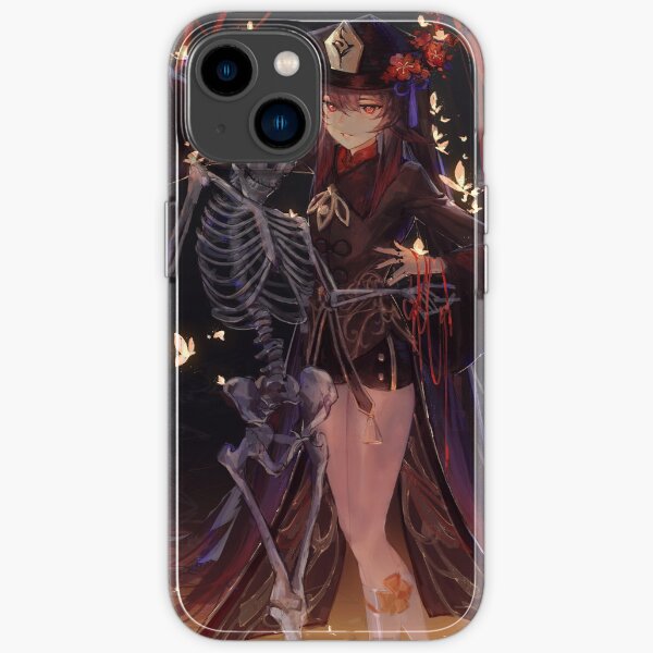 "Hu Tao Dancing With Skeleton - Genshin Impact" iPhone Case for Sale by ...