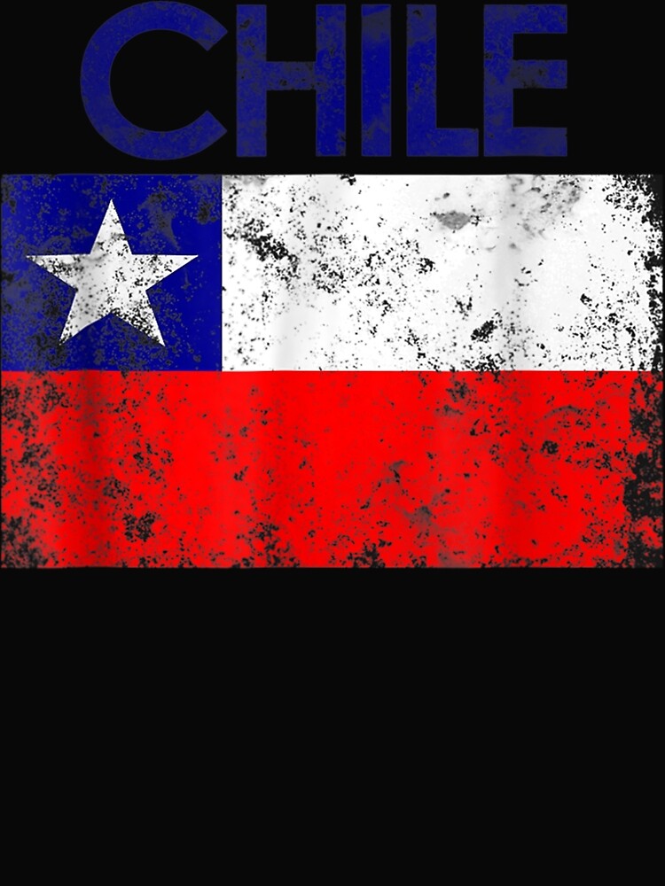 Lámina fotográfica «Orgullo de la bandera chilena de Chile vintage» de ...