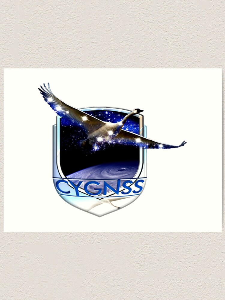 " Cyclone Global Navigation Satellite System (CYGNSS) Logo" Art Print ...
