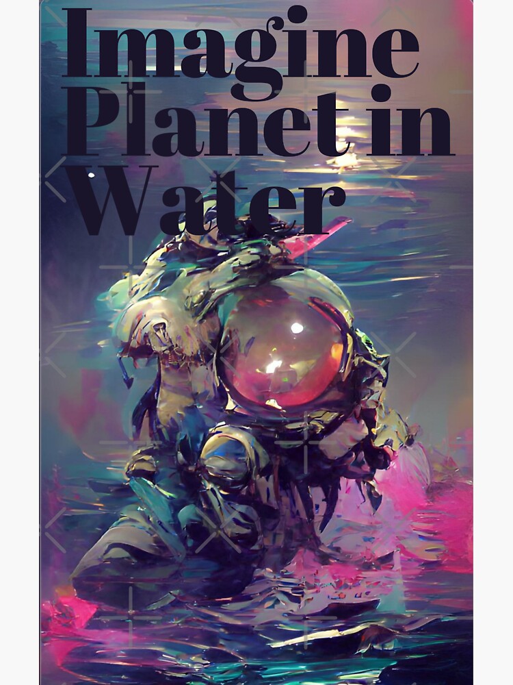 "Imagine planet in water , earth, cute, aesthetic, ocean, pisces, stars ...
