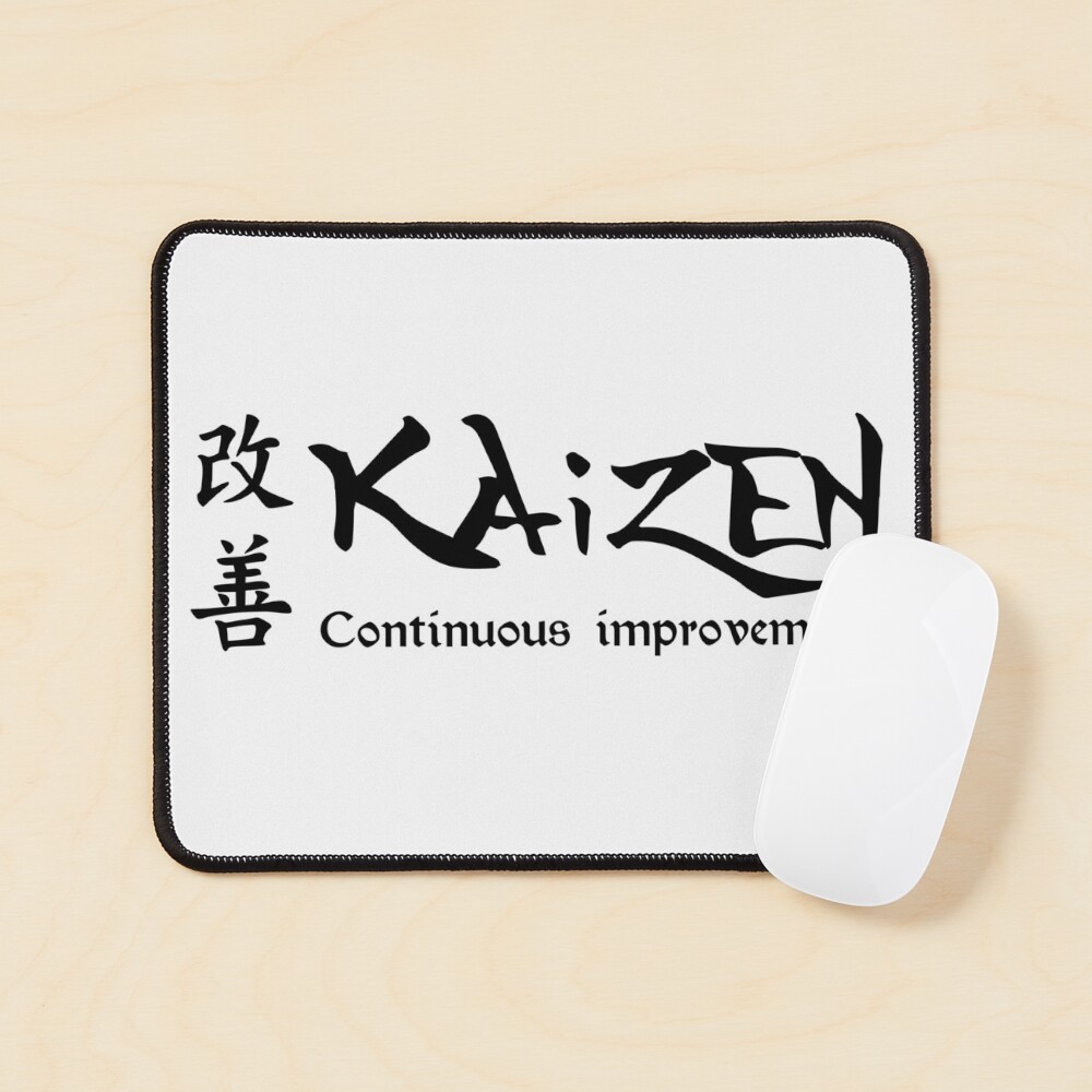 "Kaizen Continuous Improvement" Sticker by nando270 | Redbubble