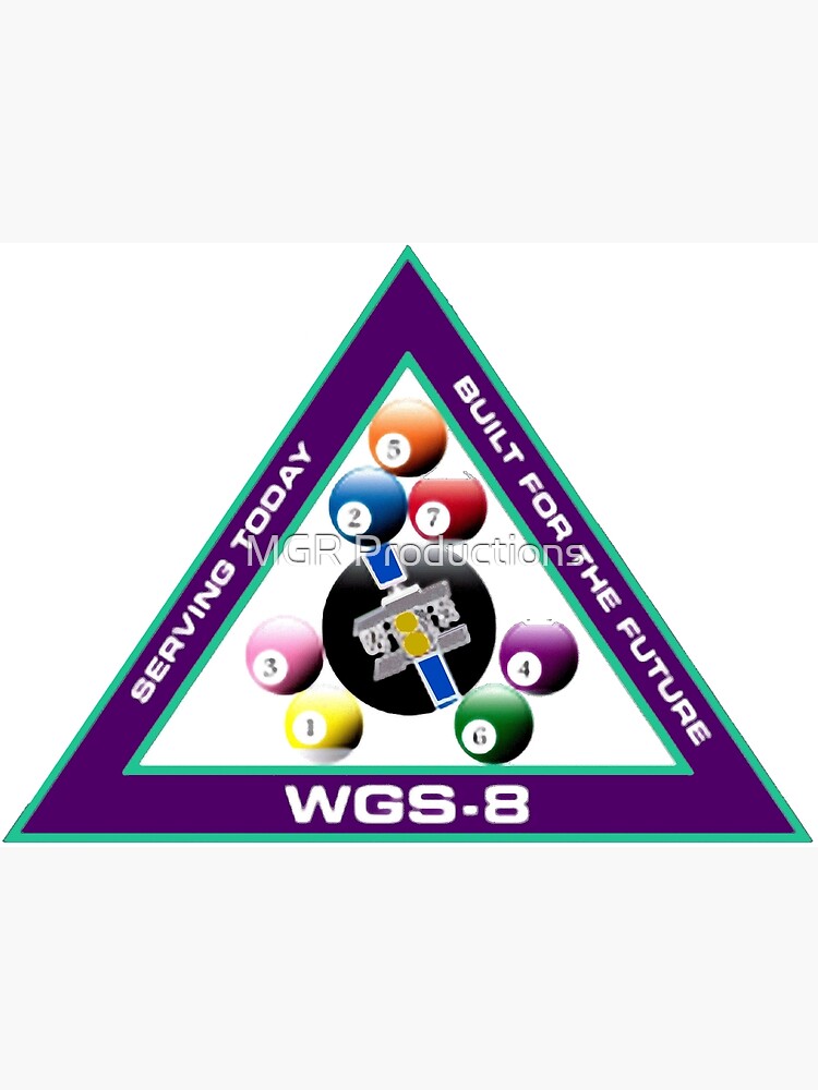 "WGS-8 Logo" Poster for Sale by Quatrosales | Redbubble