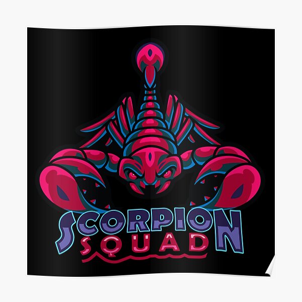 "Scorpion Squad Horoscopes Zodiac Sign T-Shirt , emblem and t-shirt ...
