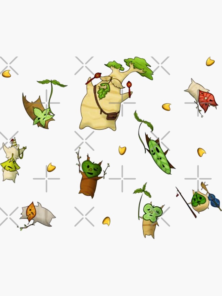 "Flying Koroks" Sticker for Sale by SavardKSK | Redbubble