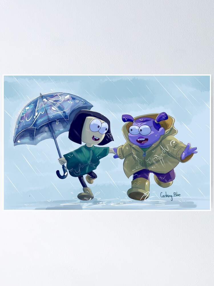 "Tilly and Andromeda" Poster for Sale by Crashing-Blue | Redbubble