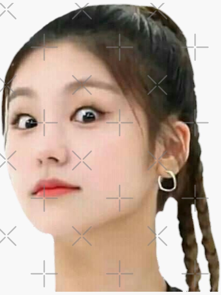 "Yeji meme" Sticker for Sale by Mel ! | Redbubble