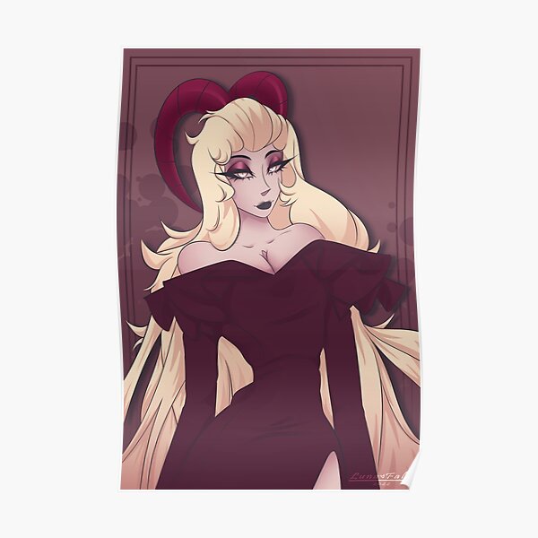"Lilith (Hazbin hotel)" Poster for Sale by Luna-Falls | Redbubble