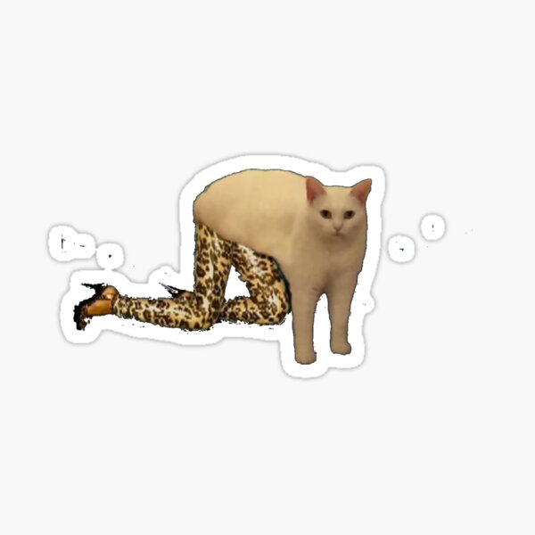 "cursed transparent" Sticker for Sale by Striderberry | Redbubble