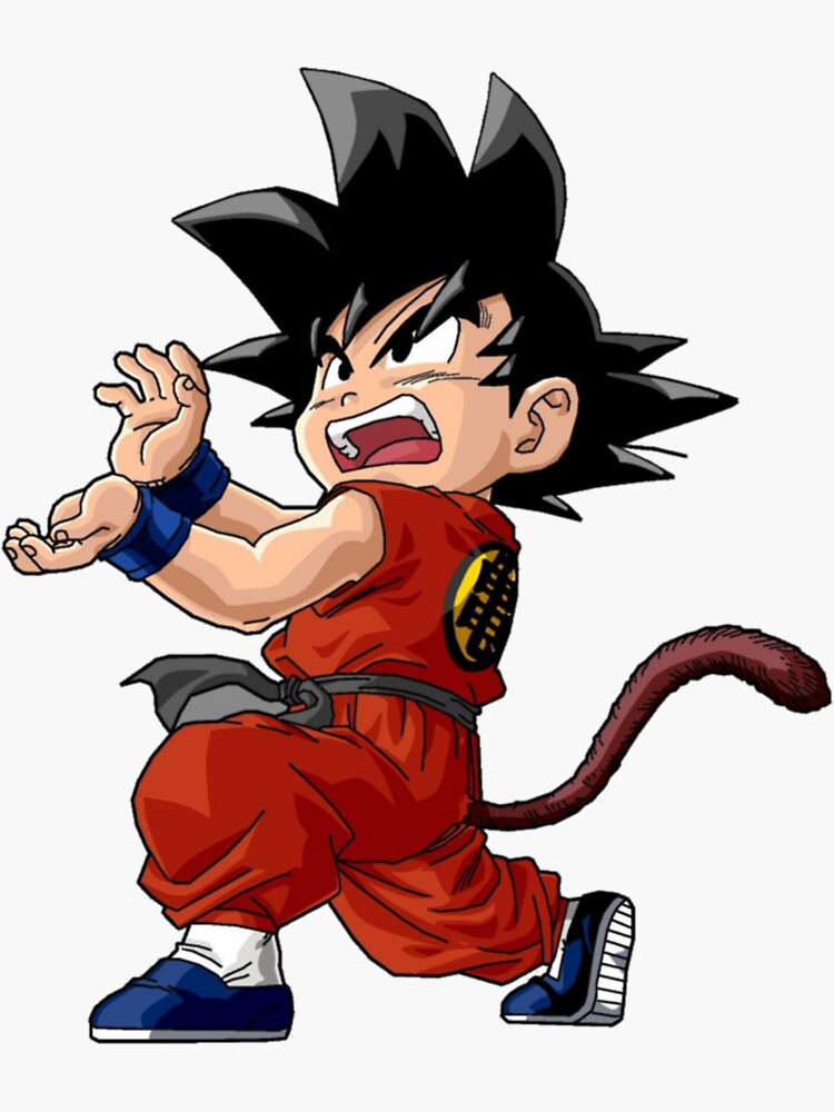 " SON GOKU DRAGON BALL Z Baby" Sticker for Sale by yousseshop | Redbubble