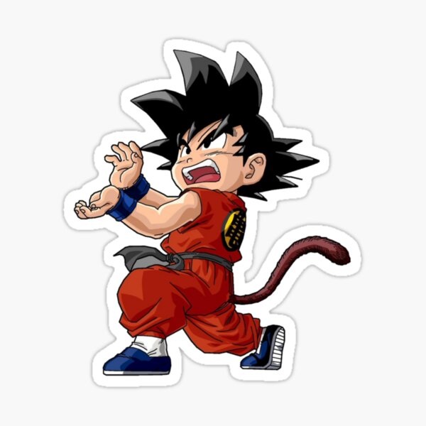 " SON GOKU DRAGON BALL Z Baby" Sticker for Sale by yousseshop | Redbubble