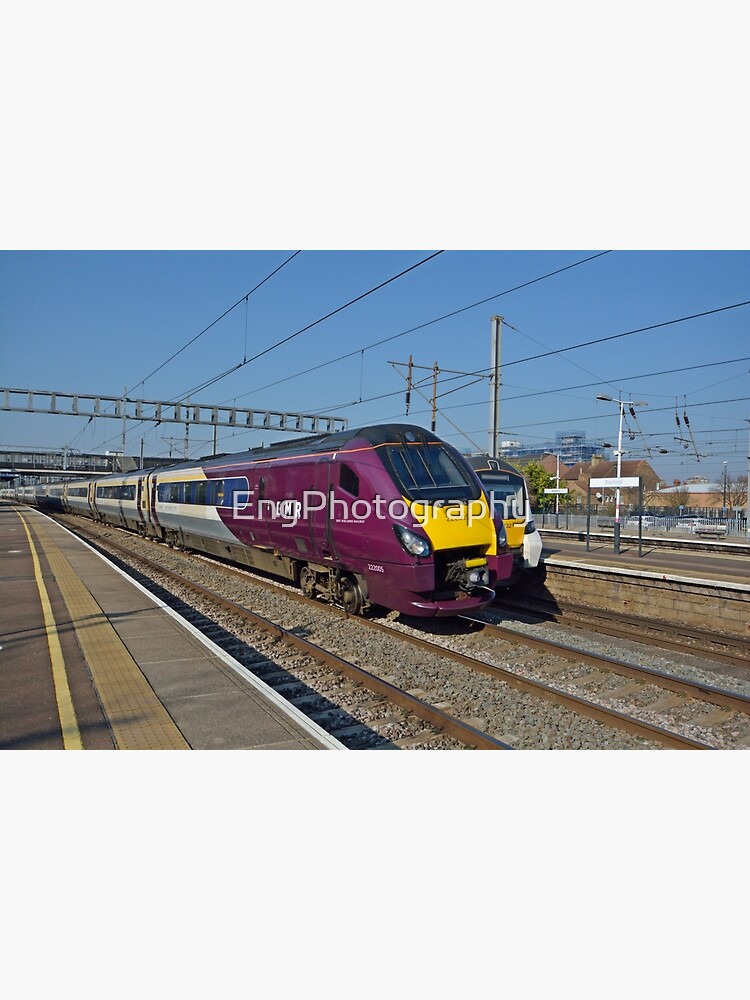 "Hi Res EMR Class 222 005 and at Bedford" Poster for Sale by ...