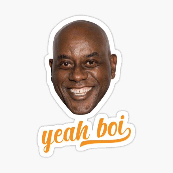 Ainsley Harriott Yeah Boi Classic Sticker By Feliojfmazza9w Redbubble