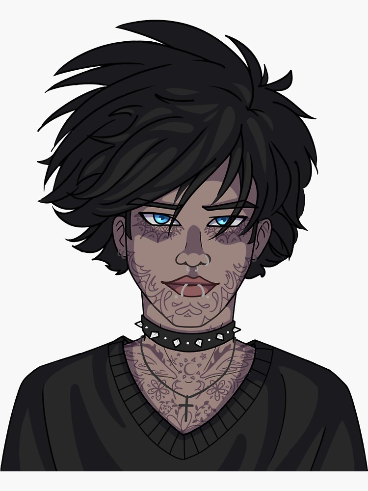 "Emo Dabi My Hero Academia" Sticker by kasai-kun | Redbubble