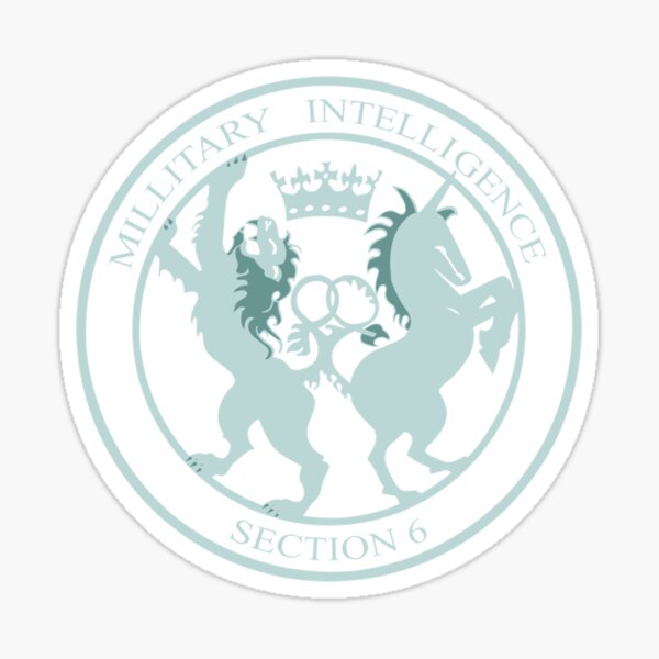 "Military Intelligence, Section 6 Essential T-Shirt" Sticker by Brunhaier | Redbubble