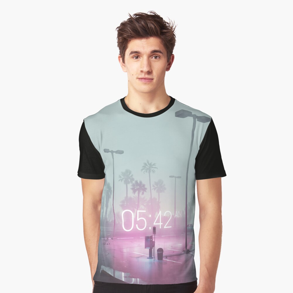 "The Time" T-shirt for Sale by foreverforum | Redbubble | vaporwave ...