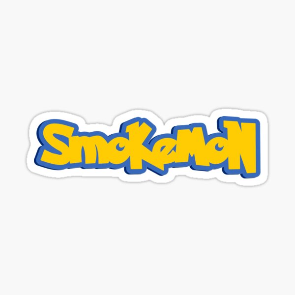 "Smokemon" Sticker for Sale by theomnicreativ | Redbubble