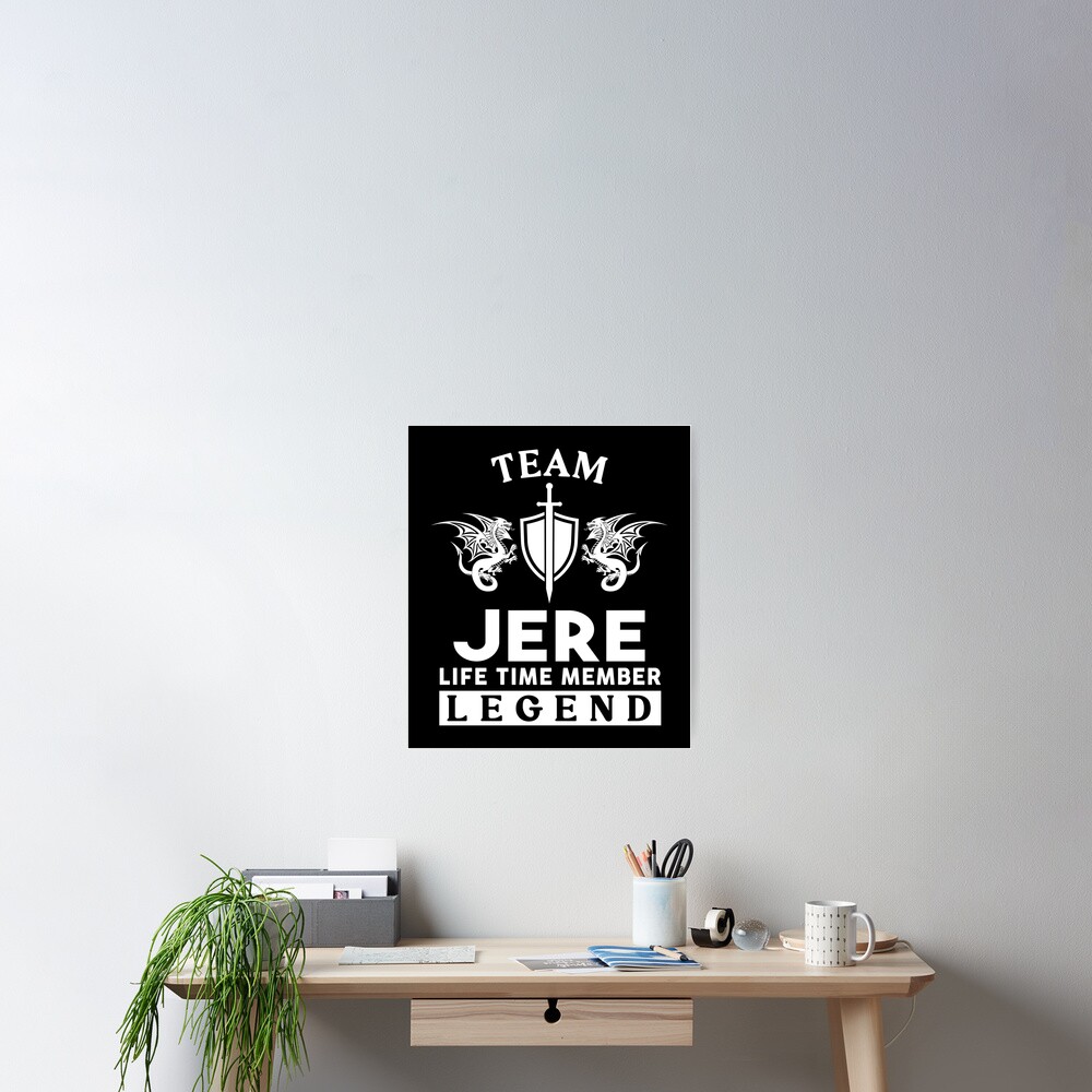 Póster «Camiseta con el nombre de Jere - Camiseta con artículo de ...