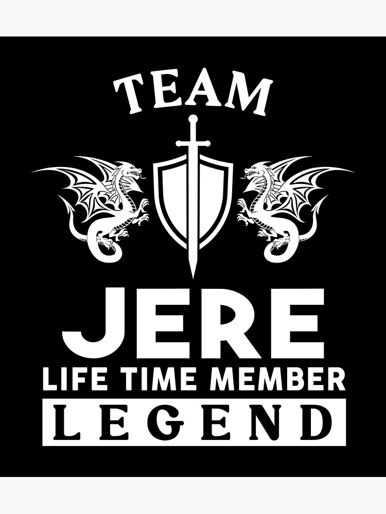 Póster «Camiseta con el nombre de Jere - Camiseta con artículo de ...