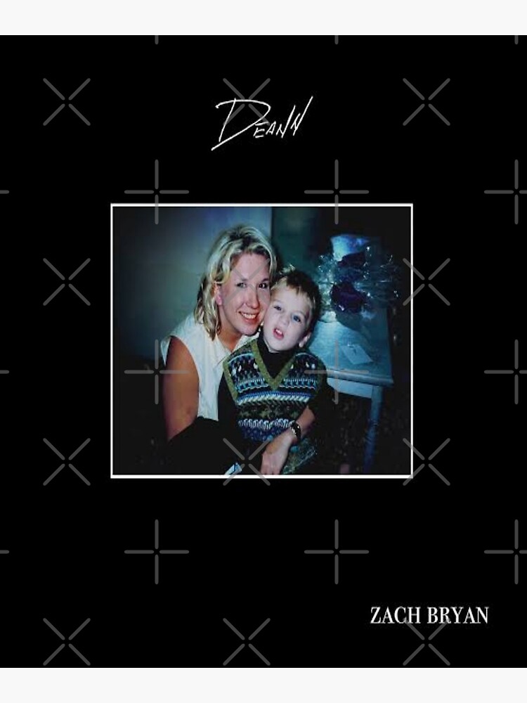 "zach bryan Deann album " Poster by muzifik | Redbubble