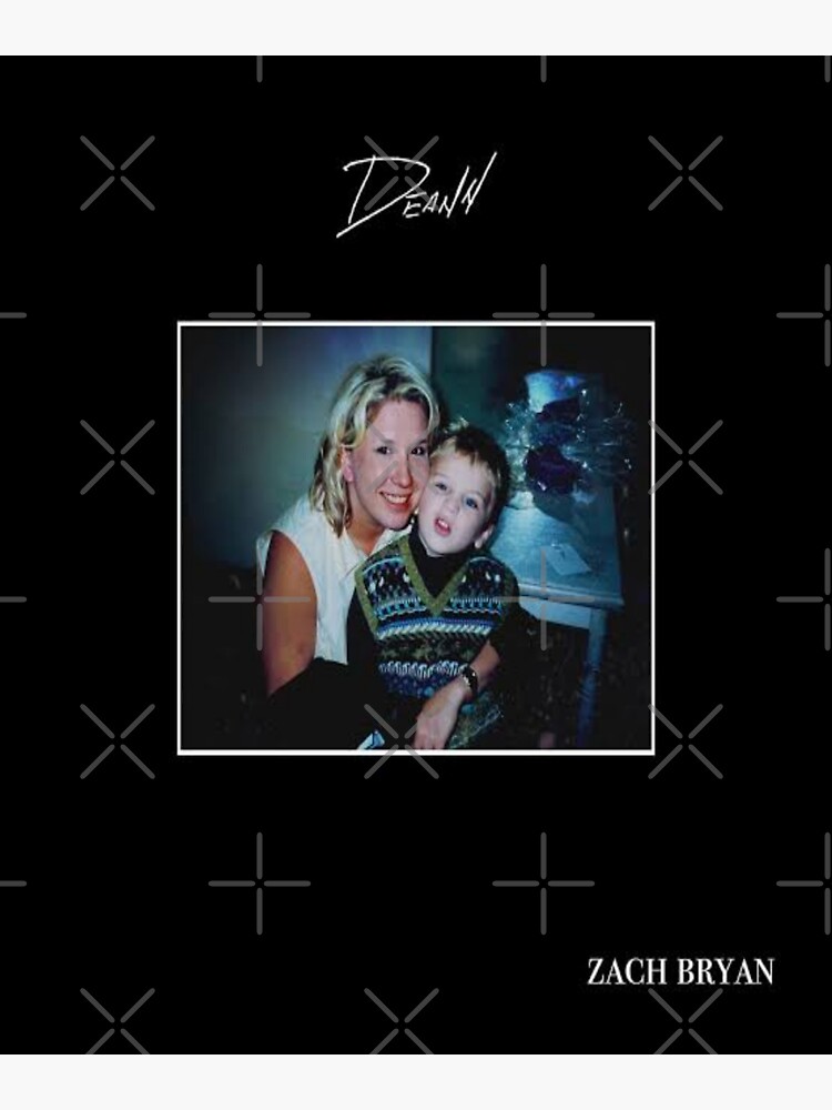 "zach bryan Deann album " Sticker by muzifik | Redbubble