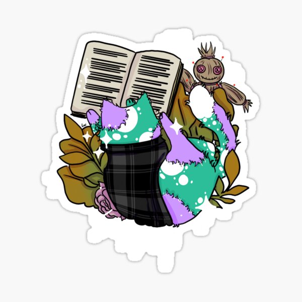 "Cursed Patchwork (Skittles)" Sticker for Sale by LuxTheOwl | Redbubble