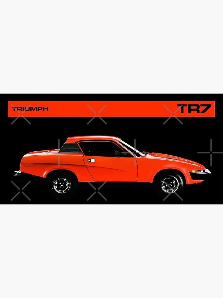 "Triumph TR7 - Red" Poster by CellularSong | Redbubble
