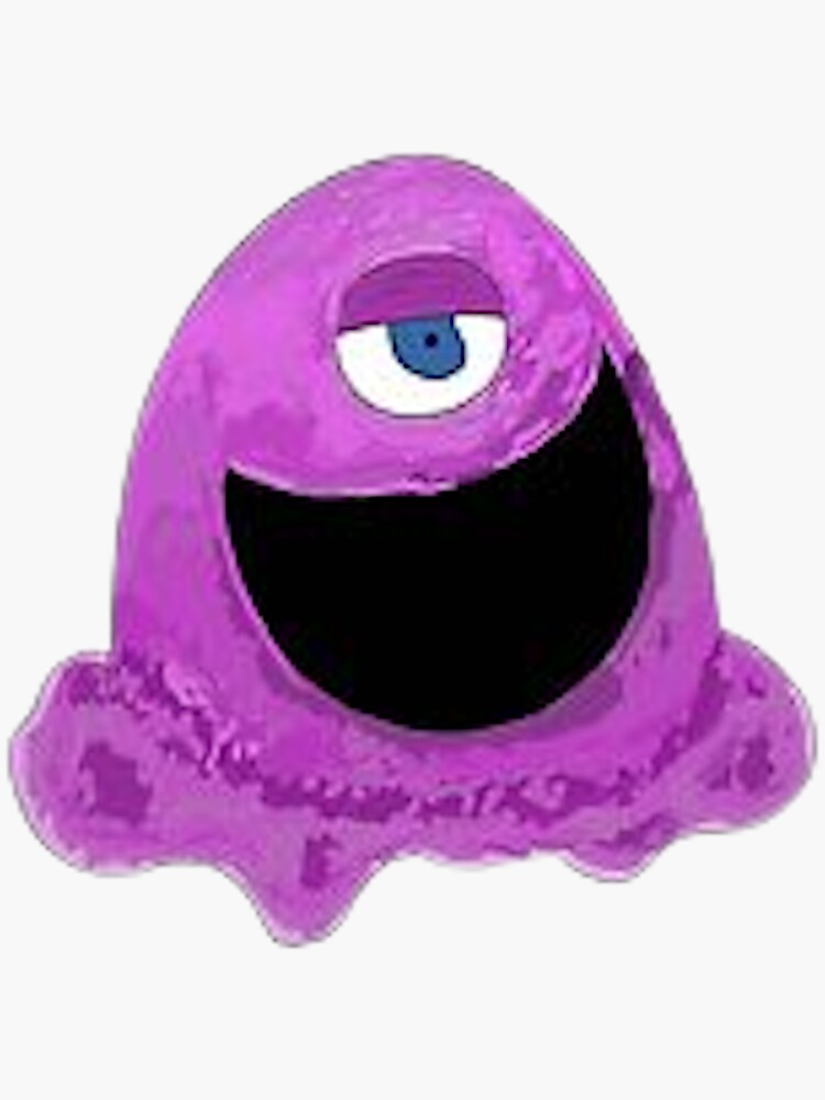 "Alien Blob" Sticker for Sale by Gilly43 | Redbubble