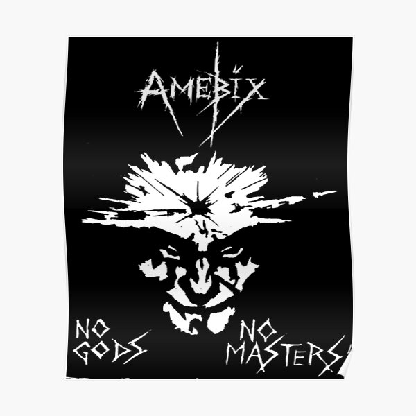 "amebix no gods no masters album " Poster for Sale by muzifik | Redbubble
