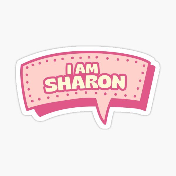 "I am Sharon, Sharon Calligraphy, Gift for Sharon, Custom Gift Sharon ...