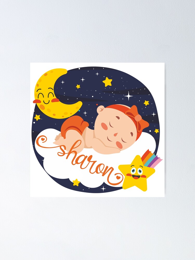Póster «Baby Sharon, Sharon Baby Shower, Regalo para Sharon, Regalo ...