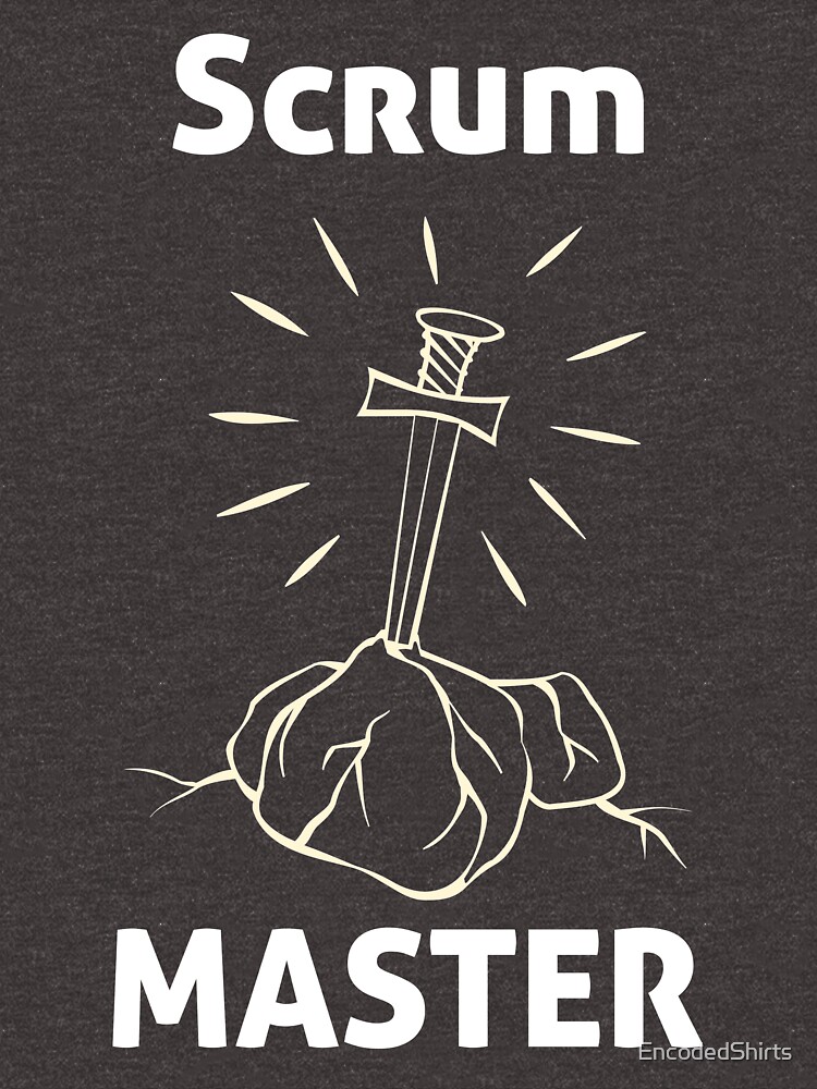 "Scrum Master, an Agile T-shirt" T-shirt for Sale by EncodedShirts ...