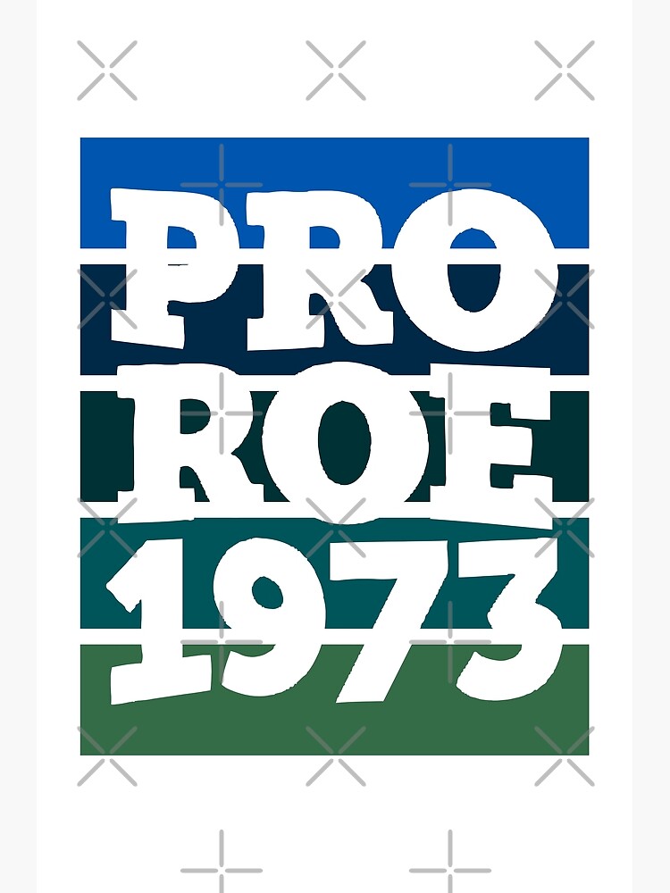 "Pro Roe Retro" Poster for Sale by OutcastBrain | Redbubble