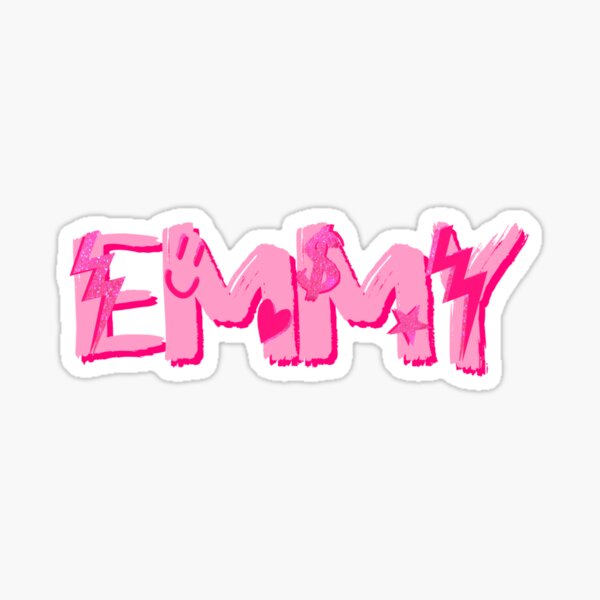 "EMMY name" Sticker by juliasantos5 | Redbubble