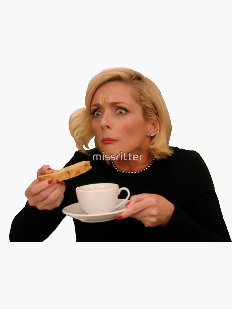 "Jaqueline White & Biscotti - Unbreakable Kimmy Schmidt" Sticker for ...