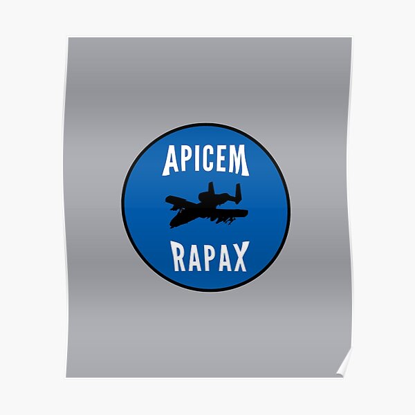 "Apicem Rapax A-10 Warthog - Cool A-10 Warthog" Poster for Sale by ...