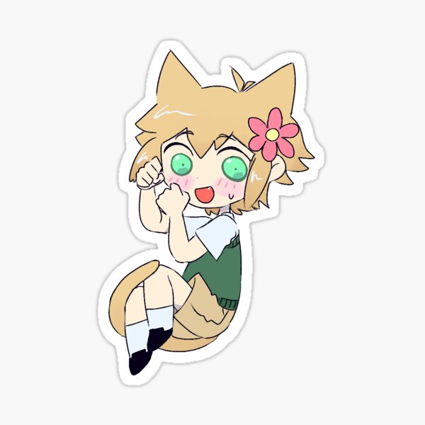 "Cat Basil" Sticker for Sale by plutopri | Redbubble