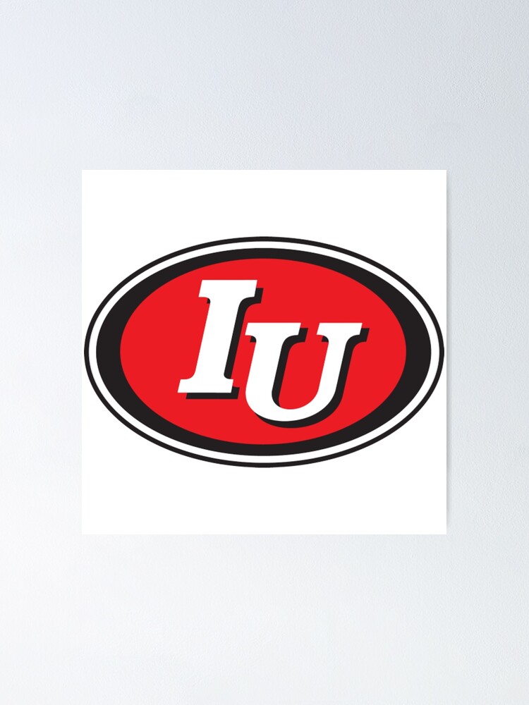 "Retro Indiana University Logo" Poster for Sale by Holton4Real | Redbubble