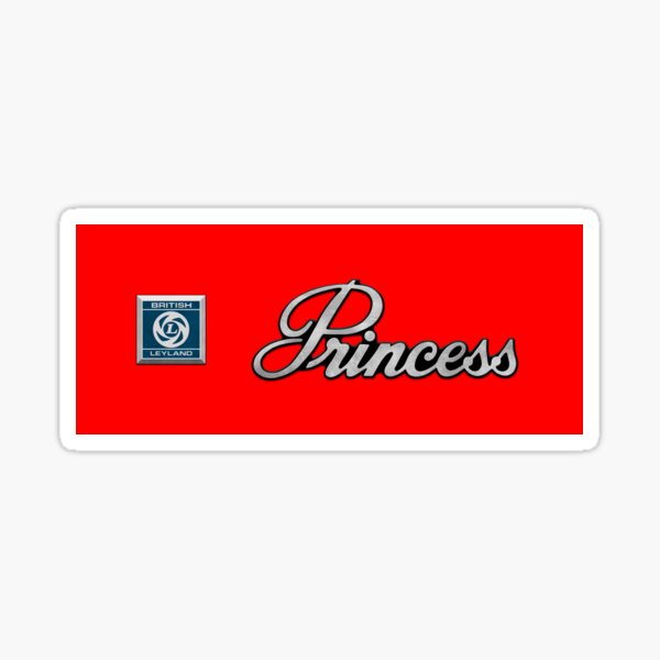 "British Leyland / Austin Princess Badge Design" Sticker for Sale by ...