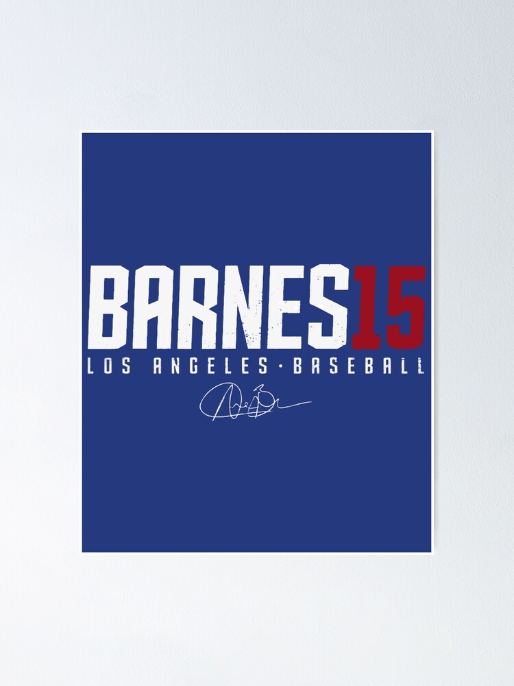 "Austin Barnes Elite Signatures" Poster for Sale by richardreesep ...