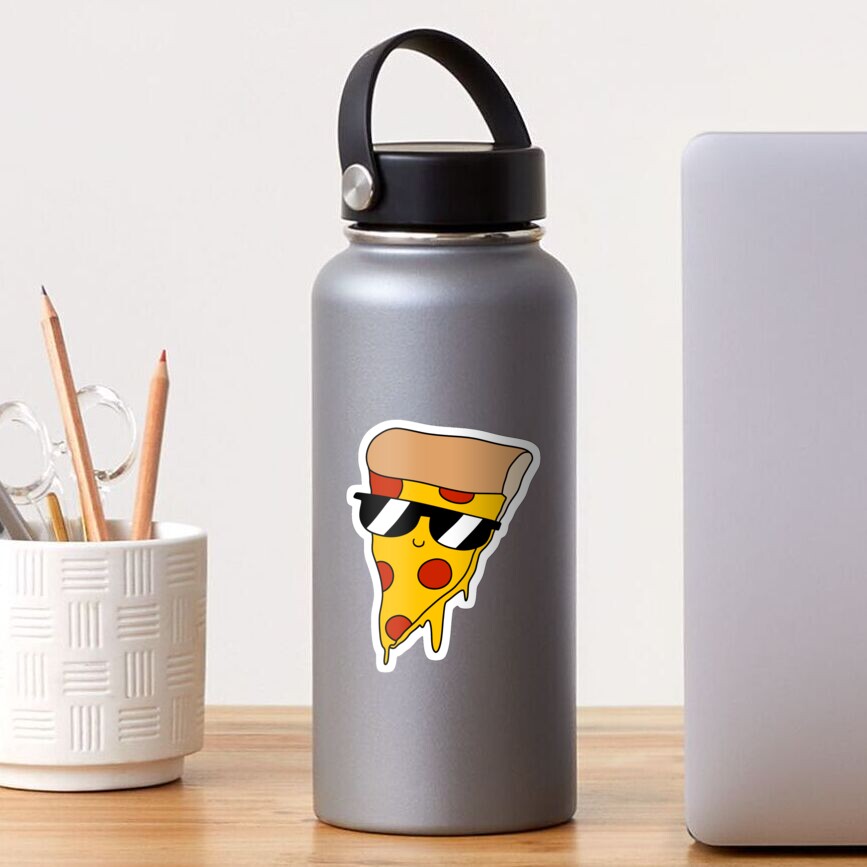 "Cool Pizza" Sticker for Sale by SaradaBoru | Redbubble